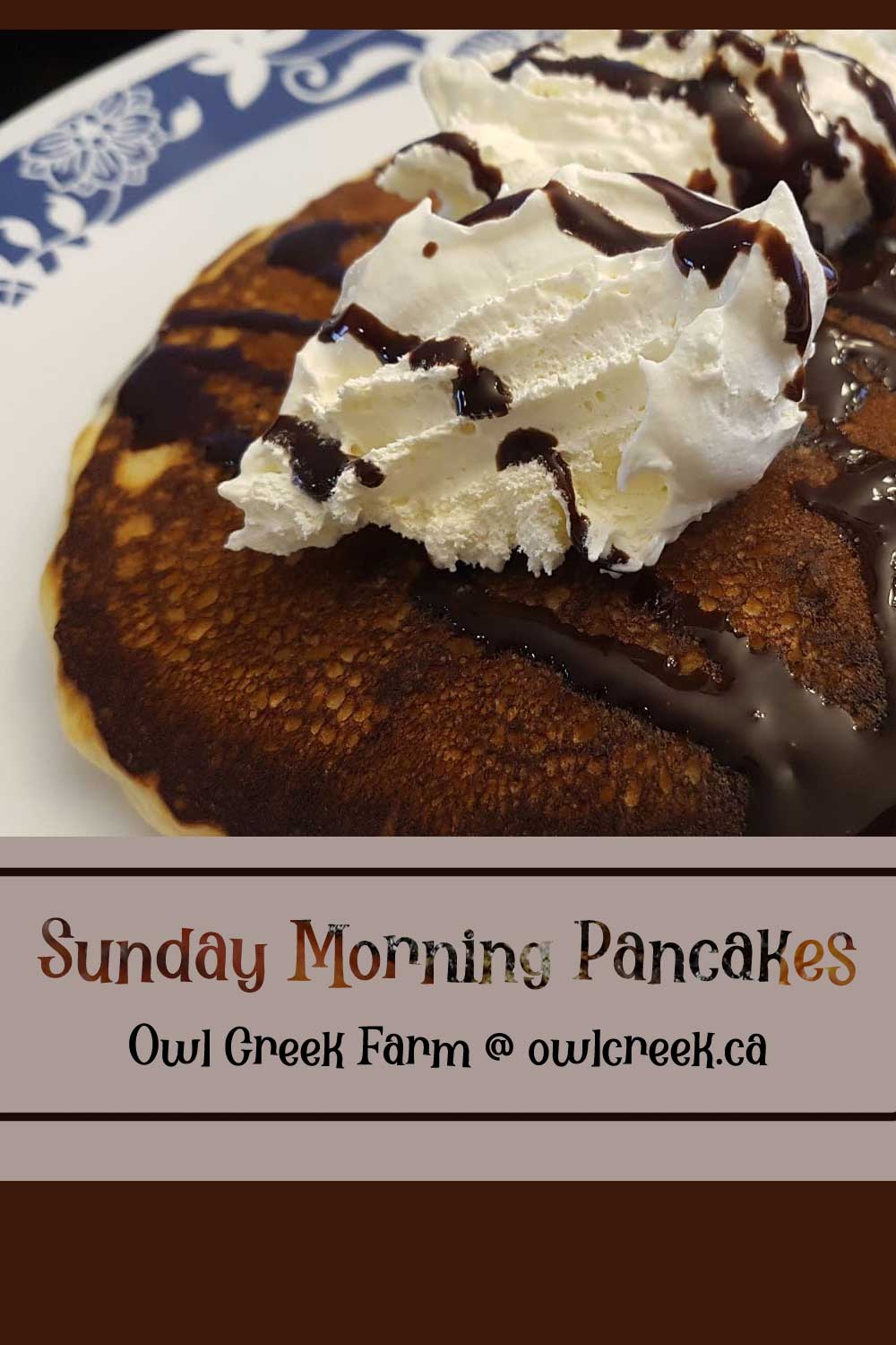The BEST Sunday Morning Pancakes Recipe by Owl Creek Farm